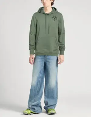 True Religion Light Cotton Polyester Fleece Hoodie - Green