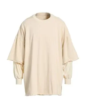 Rick Owens Sweatshirt In Cotton - White