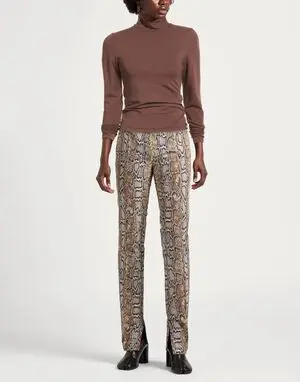 Rag & Bone Long Sleeve Turtleneck Top - Brown