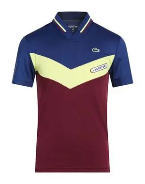 Lacoste T-shirt Size Recycled Polyester, Elastane - Navy