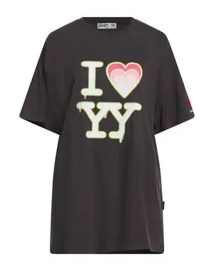 Open Yy Crewneck T-shirts For Women