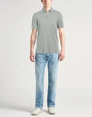 John Varvatos Polo Shirt Size Cotton - Grey