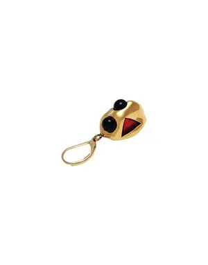 Colville Dangle Metal Earrings - Gold