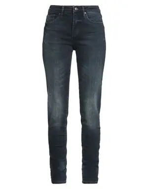Armani Exchange Skinny Jeans With Logo - Blue