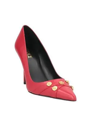 Versace Pumps In Calfskin With Appliqués