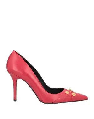 Versace Pumps In Calfskin With Appliqués