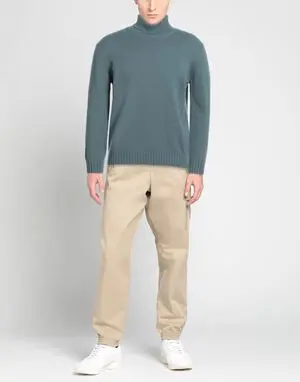 FILIPPO DE LAURENTIIS Turtleneck Cashmere Sweater - Green