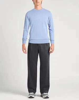 BERNA Light Viscose And Polyamide Sweater - Blue