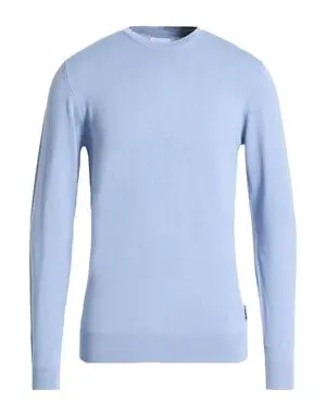 BERNA Light Viscose And Polyamide Sweater - Blue
