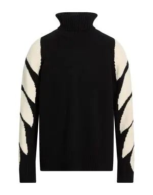 Mcm Turtleneck Wool-cashmere Knit Sweater