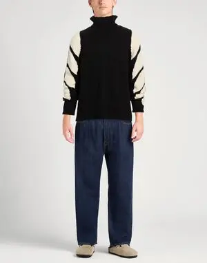 Mcm Turtleneck Wool-cashmere Knit Sweater