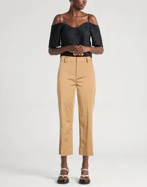 DONDUP Straight-leg High-waisted Pants - Beige