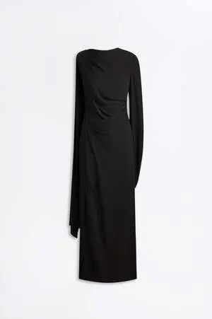 Scanlan Theodore Drape Cape Gown