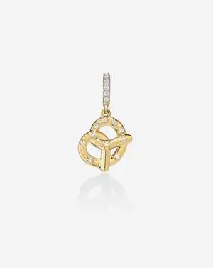 Ring Concierge Pretzel Diamond Charm - One-color
