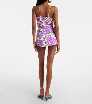 Chloé Floral Bikini Bottoms - Purple