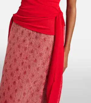 GANNI Asymmetric Top