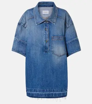Givenchy Oversized Polo Denim Minidress