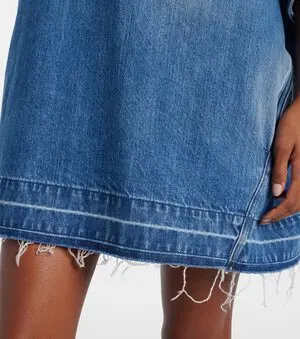 Givenchy Oversized Polo Denim Minidress