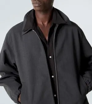 Auralee Wool Blouson Jacket