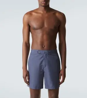 Brunello Cucinelli Logo Swim Trunks