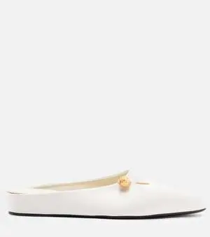 HERBERT LEVINE Sleep On It Mules - White