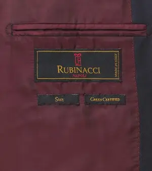 Rubinacci Single-breasted Virgin Wool Blazer - Blue