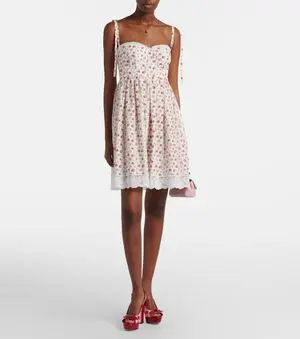 JIMMY CHOO Ziva Checked Peep-toe Pumps