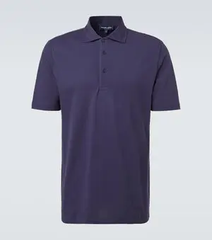 Frescobol Carioca Luca Cotton Pique Polo Shirt