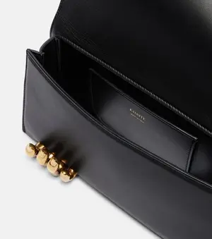 Khaite Hand Leather Clutch - Black