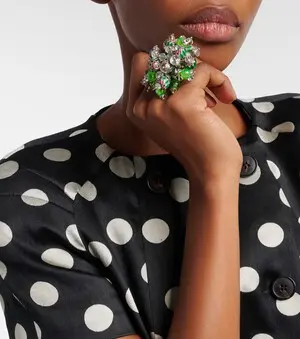 Dries Van Noten Crystal-embellished Ring