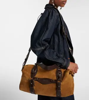 Isabel Marant Étoile Tilpa Medium Suede Shoulder Bag