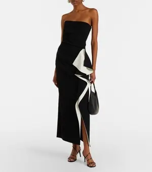 Proenza Schouler Damae Crêpe Top - Black