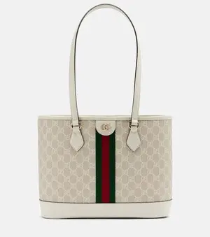 Gucci Ophidia Gg Medium Tote Bag - White