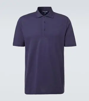 Frescobol Carioca Luca Cotton Piqué Polo Shirt