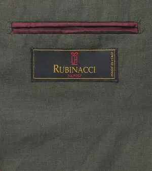 Rubinacci Single-breasted Linen Blazer