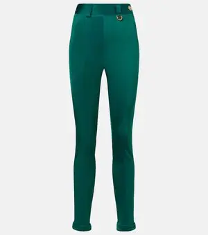 Chloé High-rise Slim Pants - Green