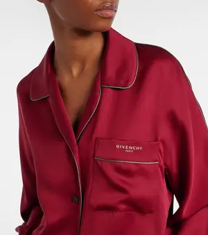 Givenchy Silk Satin Shirt