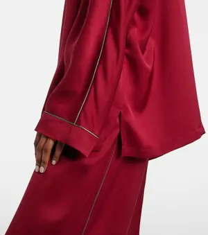 Givenchy Silk Satin Shirt