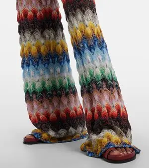Missoni Lamé Wide-leg Pants