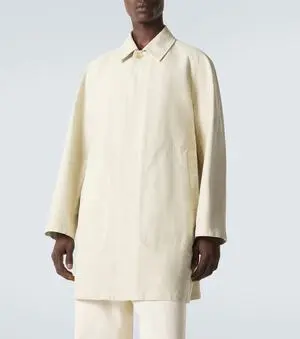 Auralee Cotton Twill Coat