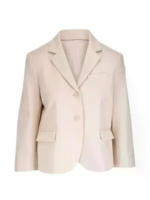 Dorothee Schumacher Notched Lapel Button Blazer