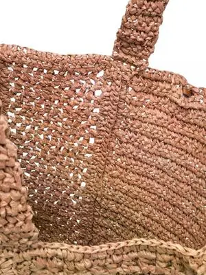 GIANNI CHIARINI Nefeli Crochet Shopper Bag