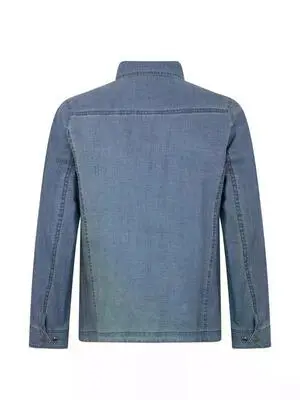 MOORER Buttoned Chest-pockets Shirt