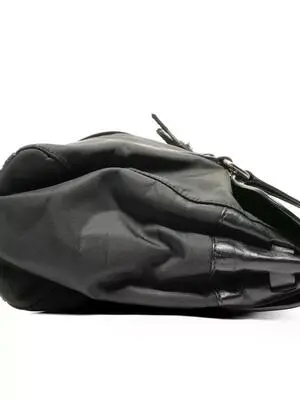Prada 2000s Buckle Nylon Shoulder Bag