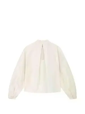 STUDIO TOMBOY High-neck Long-sleeve Blouse