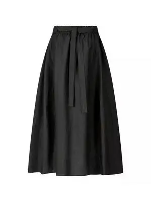STUDIO TOMBOY Belt-detail Balloon Cotton Skirt