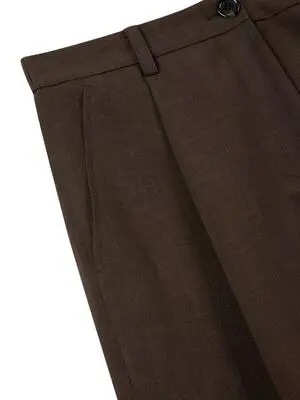 STUDIO TOMBOY Pleated Relaxed-fit Shorts