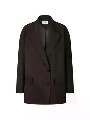 STUDIO TOMBOY Single-breasted Oversized Blazer - Brown