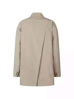 STUDIO TOMBOY Single-breasted Oversized Blazer - Neutrals