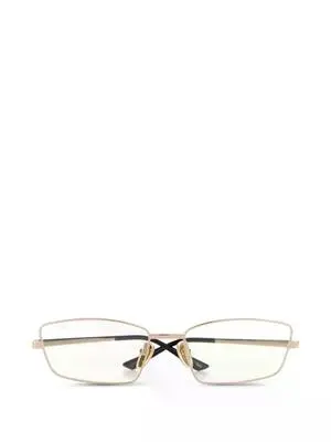 Gucci Geometric-frame Glasses - Silver